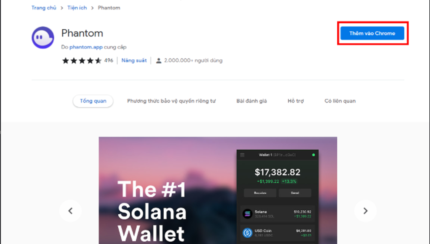 Ví Phantom là gì? Hướng dẫn sử dụng ví tiện ích Phantom